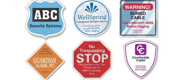 Security Signs And Decals